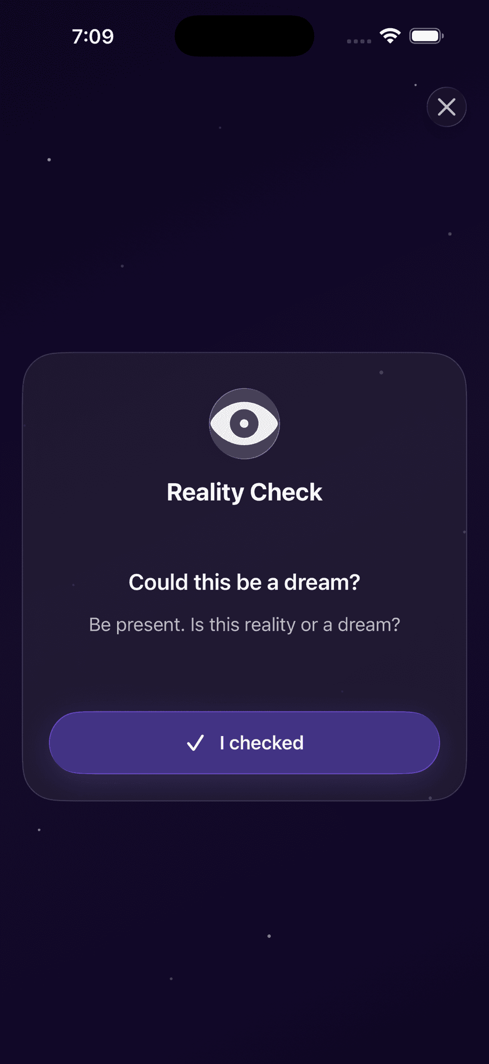 Reality Check: Lucid Dreams App - Free iOS Reality Testing | Oneironaut